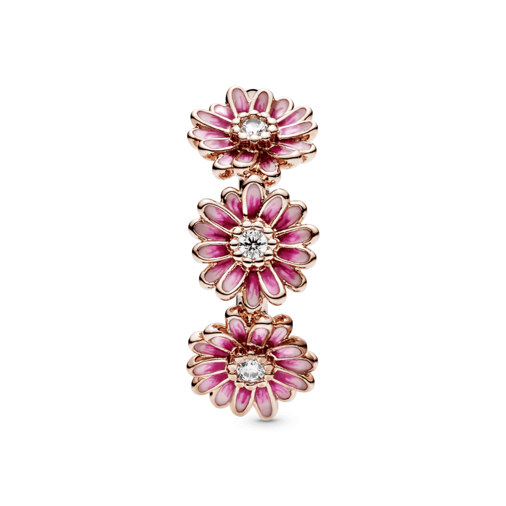 Anillo Trío de Margaritas Rosas|Pandora - Pandora Oficial Argentina
