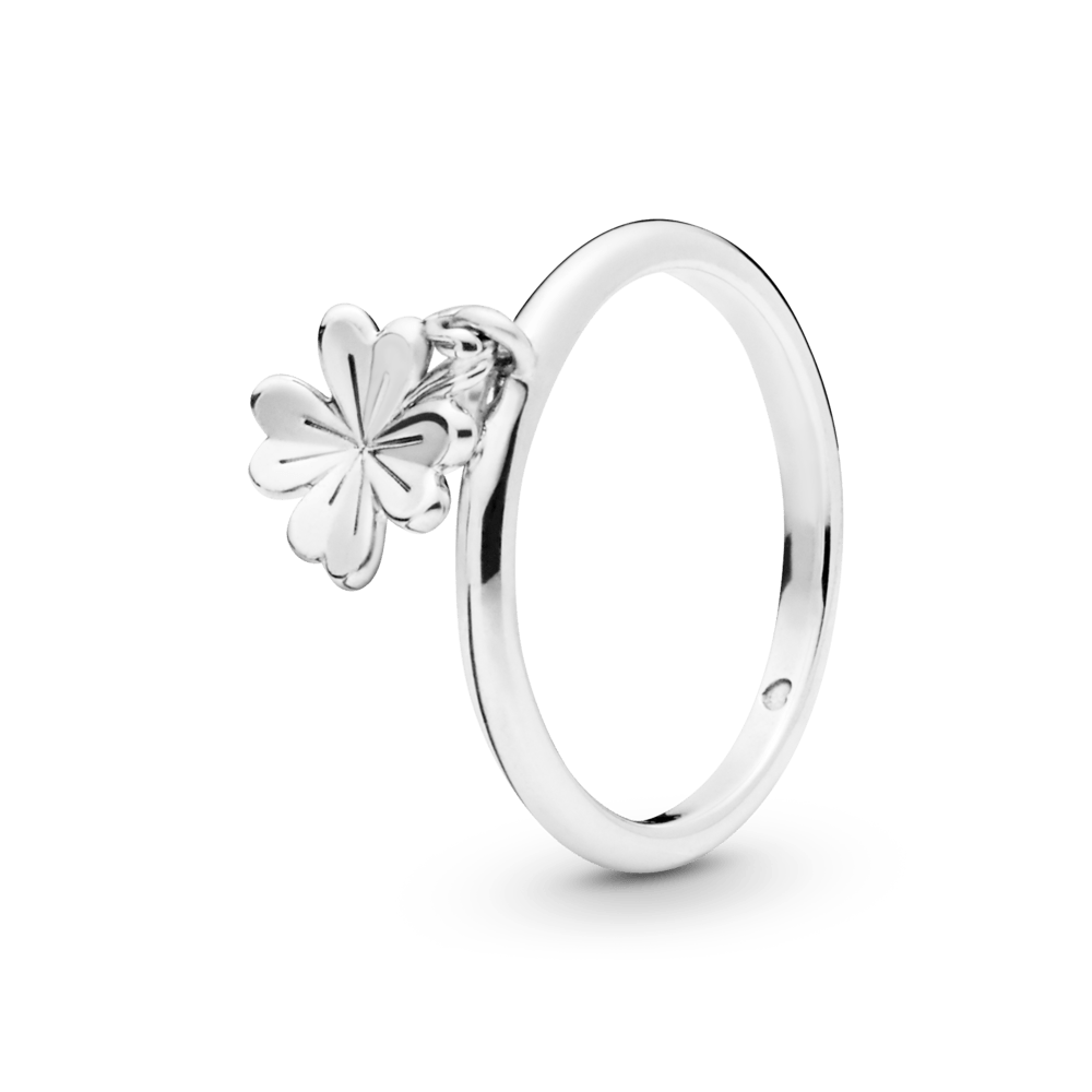 Anillo Trébol de cuatro hojas colgante|Pandora - Pandora Oficial Argentina