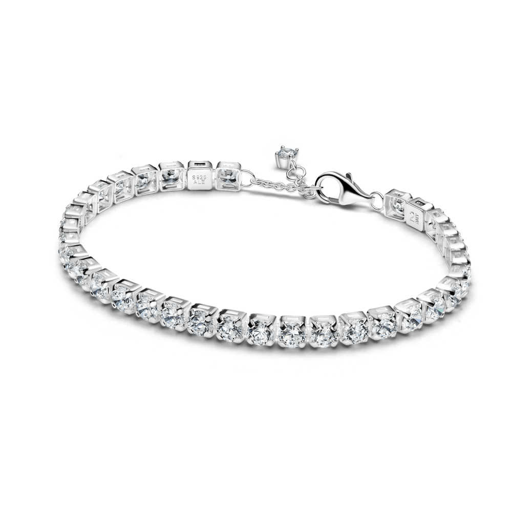 Brazalete Tenis Ancha Brillante|Pandora - Pandora Argentina| Hasta 70% ...