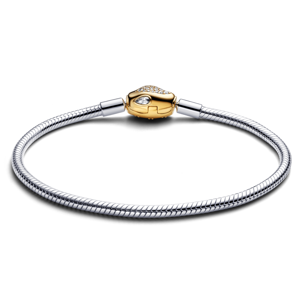 Brazalete Pandora Moments Cadena y Cierre de Serpiente|Pandora ...