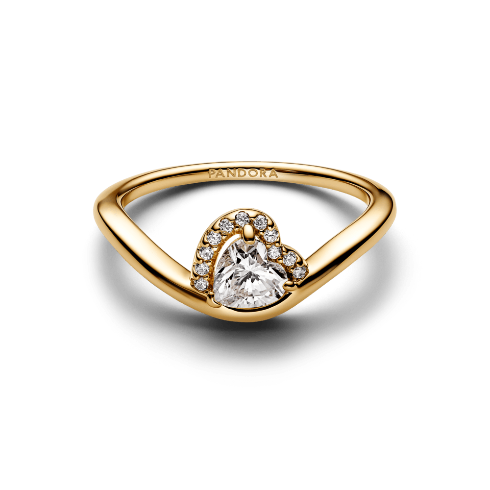 Anillo Corazón Ondulado|Pandora - Pandora Oficial Argentina